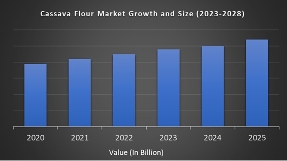 Cassava Flour Market Size and Forecast (2024 to 2029)