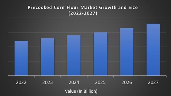 Precooked Corn Flour Market Size, Growth, Share | 2024 to 2029